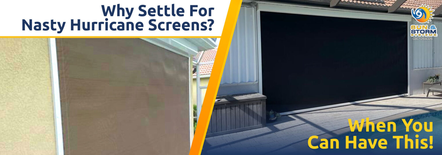 Retractable Solar Screens - Sarasota, Florida | Sun & Storm Systems