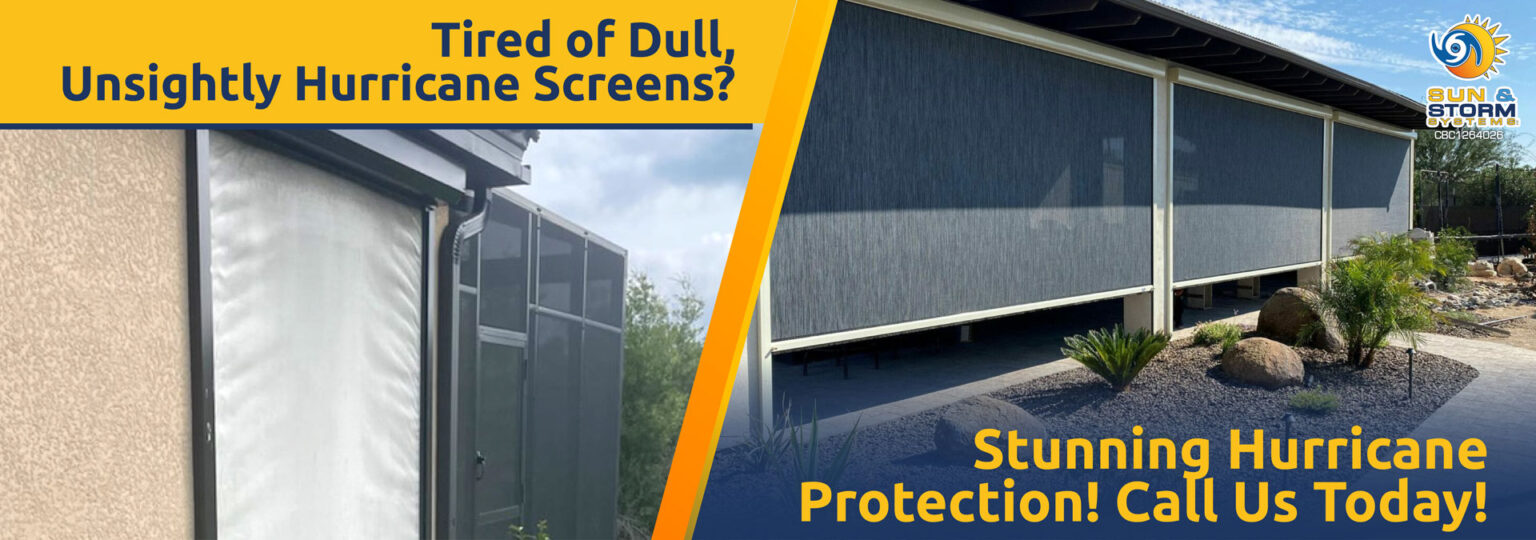 Retractable Solar Screens - Sarasota, Florida | Sun & Storm Systems